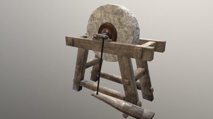 ArtStation - Blacksmith's Grindstone