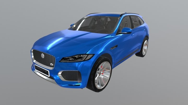 ArtStation - Jaguar F- Pace