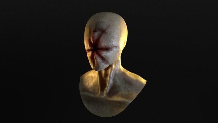 ArtStation - Monster Head Sculpt