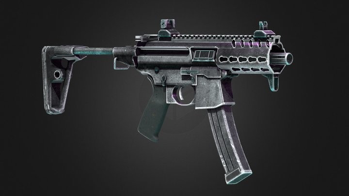 ArtStation - SIG MPX K PSB Rifle