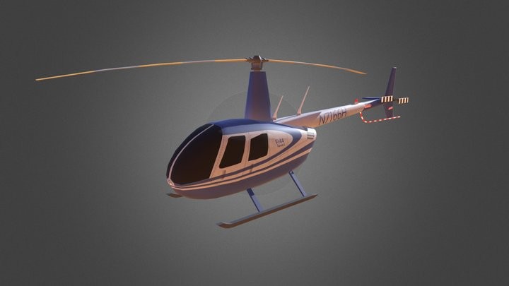ArtStation - Robinson R44