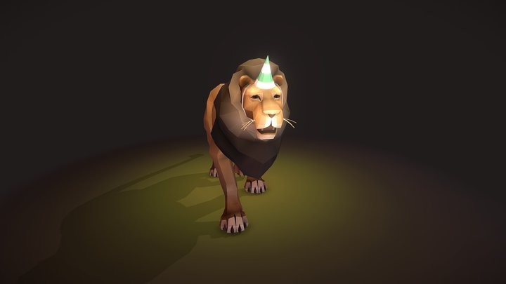 ArtStation - VR Lion - Animation Cycles