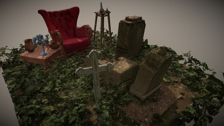 Mantas Talmantas - Get ready for Occult ritual in a graveyard