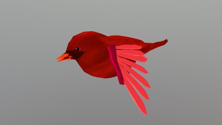 ArtStation - Bird lowpoly