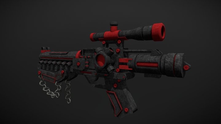 ArtStation - Rusted Rifle