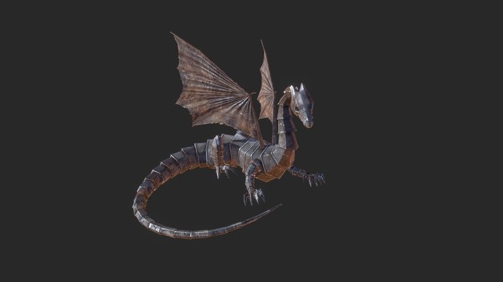 ArtStation - Metal Dragon