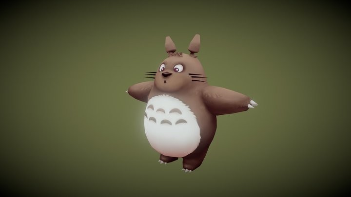 ArtStation - Totoro model