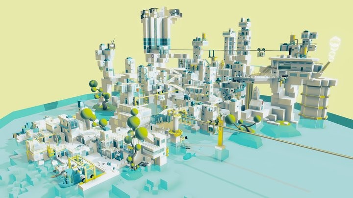 ArtStation - Sandbox city