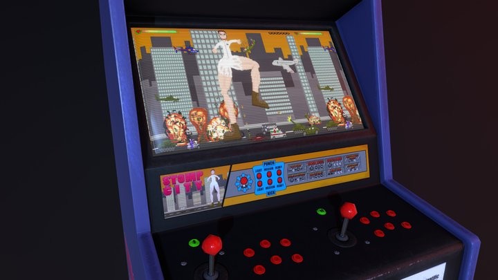 ArtStation - Arcade cabinet