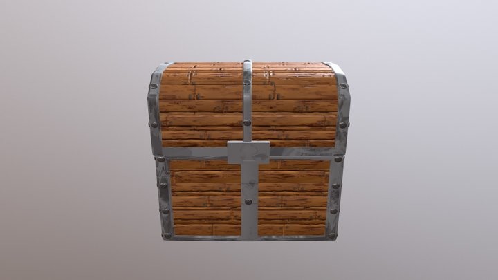 Anthony Tate - Stylized Treasure Chest
