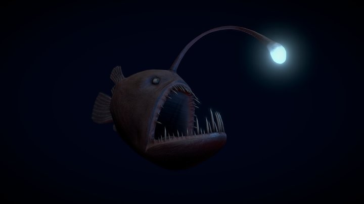 ArtStation - Angler Fish