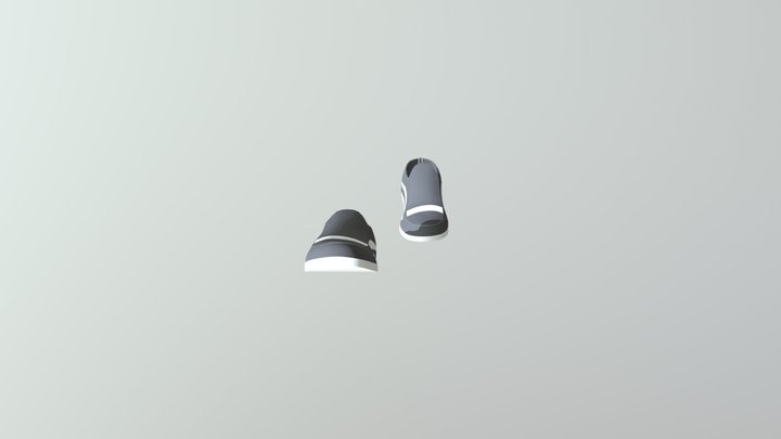 ArtStation - Black Shoes Walking Animation