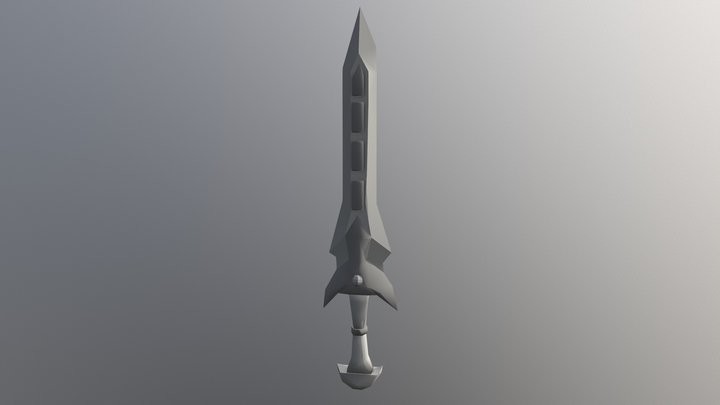 ArtStation - Sword Practice Model