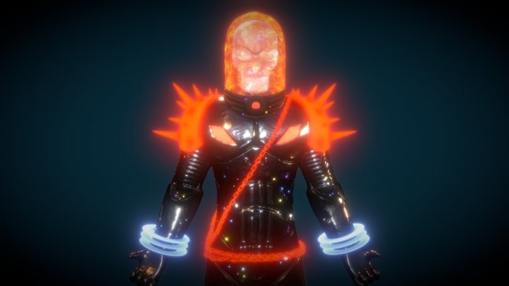 ArtStation - Cosmic Ghost Rider