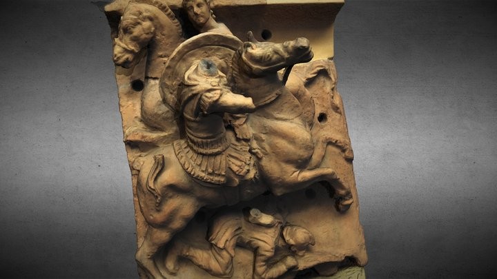 ArtStation - Relief in terracotta