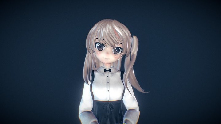 ArtStation - Shimada Alice(3D fan art)