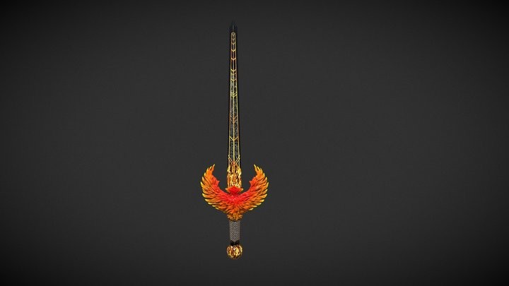ArtStation - Dark Phoenix Sword