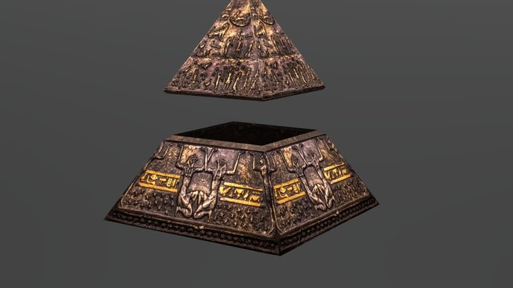 ArtStation - Pyramid from Escape Room