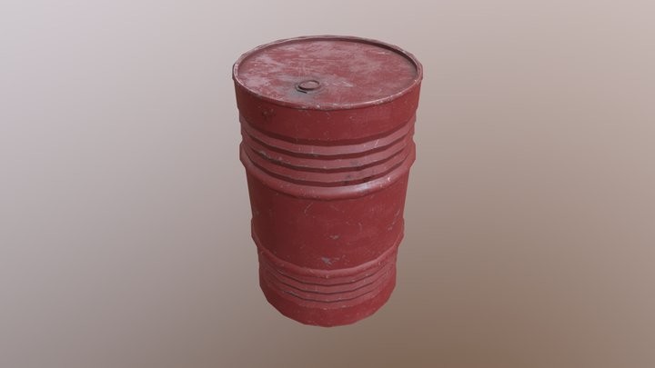 ArtStation - Damaged Barrel