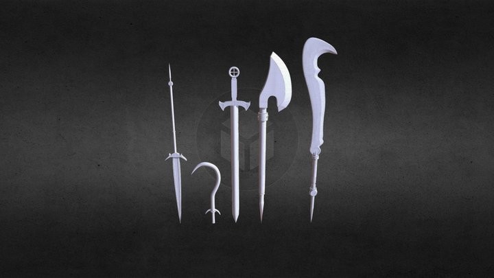 ArtStation - Fantasy Weapons Bundle
