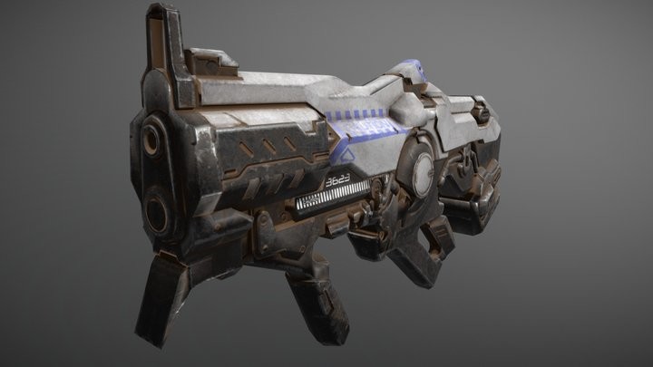 ArtStation - Doom 2016 - Plasma Gun