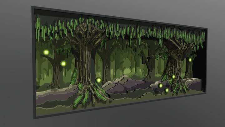 ArtStation - Voxel Environment