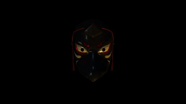 ArtStation - Karasu tengu Mask