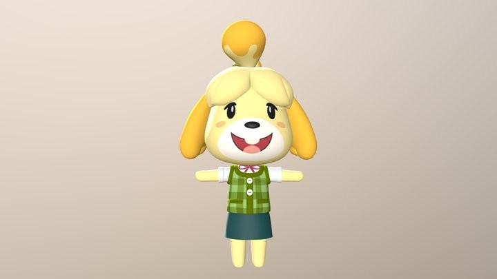 ArtStation - Isabelle (High Poly)