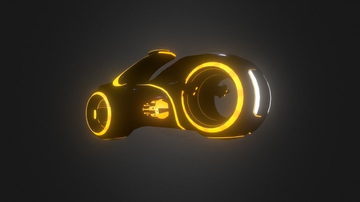 ArtStation - Tron: Legacy - light cycle