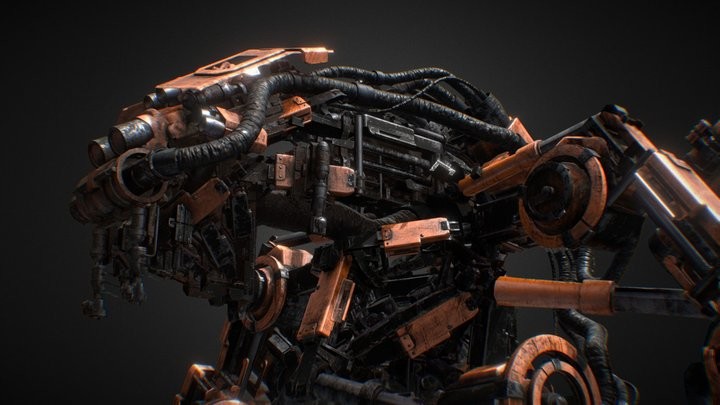 ArtStation - Pneumatic Robot - Realtime