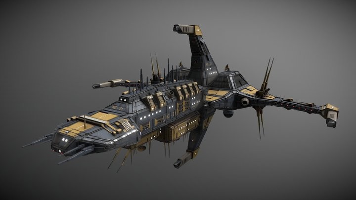 ArtStation - Space Force 1 - Cruiser