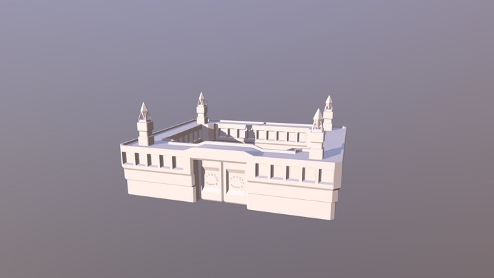 ArtStation - Modular wall set