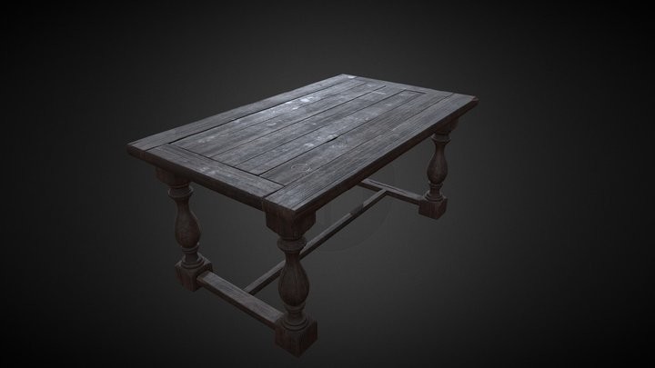 ArtStation - Old Table