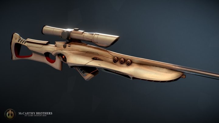 ArtStation - Reaver Sniper Rifle