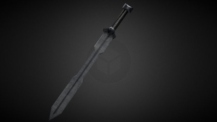 ArtStation - Kili's Sword - The Hobbit - Low Poly