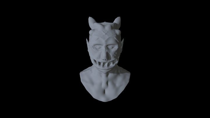 ArtStation - Demon Head