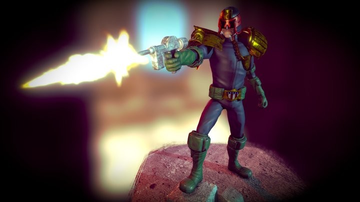 ArtStation - Judge Dredd
