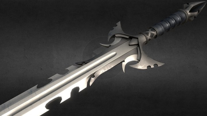 ArtStation - Kit Rae - Sedethul, Sword of Avonthia 3D replica