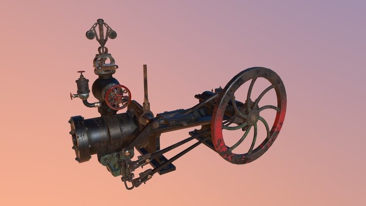 ArtStation - Steam Engine