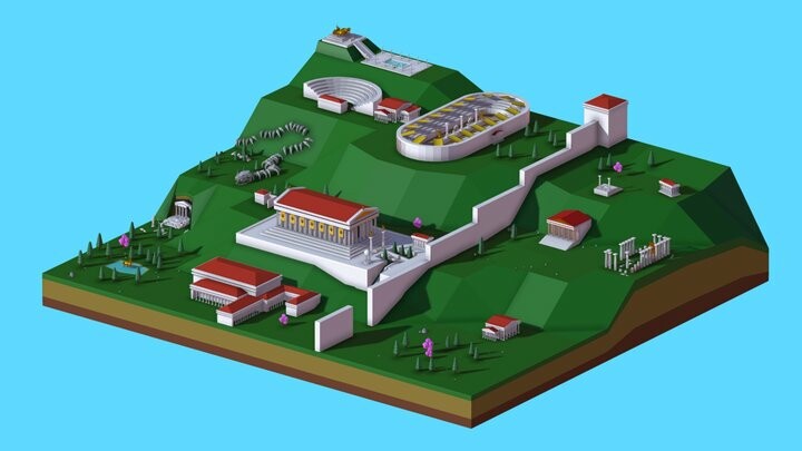 ArtStation - Temple of Apollo