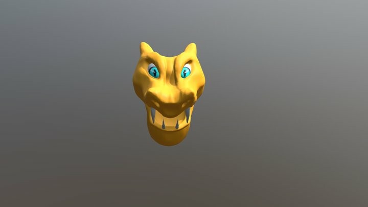 ArtStation - Charizard Head