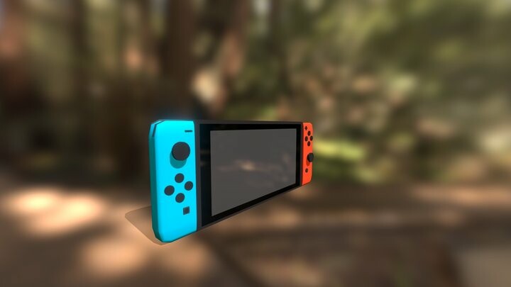 ArtStation - Nintendo Switch Neon Console