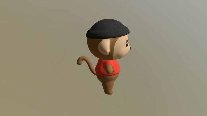 ArtStation - Tiger The Monkey 3D