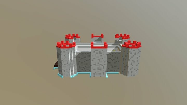 ArtStation - Castle voxel