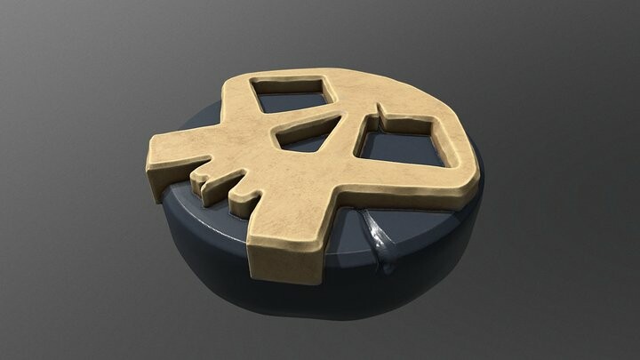 ArtStation - Skeleton fort key - sea of thieves - fanart/3d printable