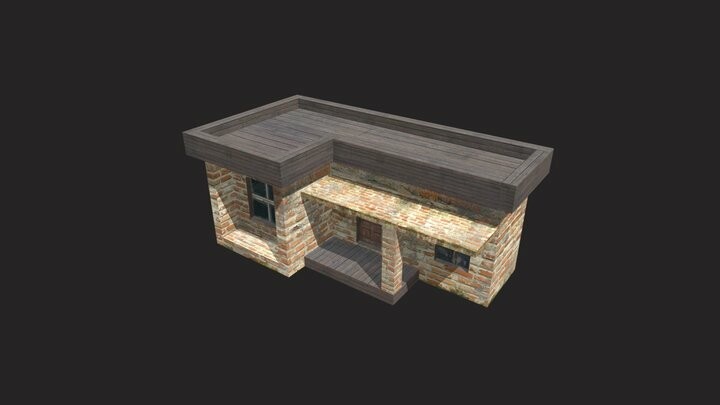ArtStation - Simple Brick House