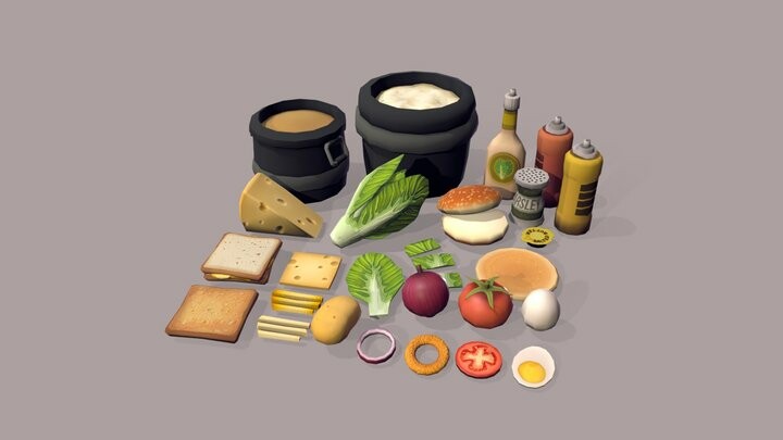 ArtStation - Food Assets