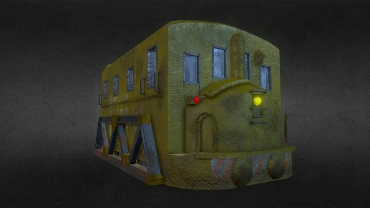 ArtStation - Resident Evil 2 Train (Redesign)