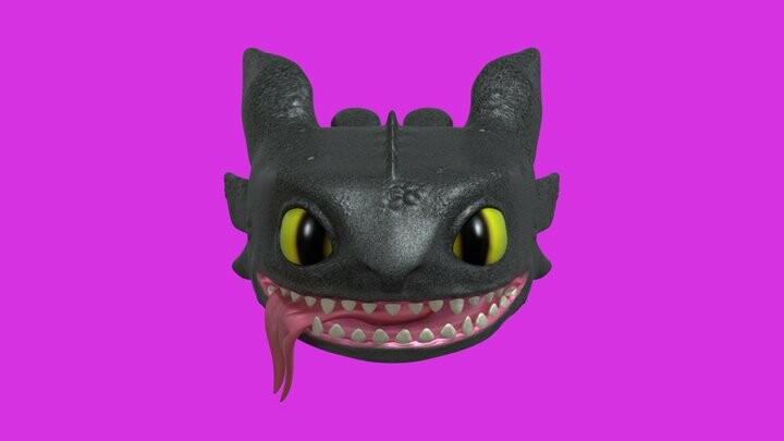 ArtStation - Chimuelo (Toothless)