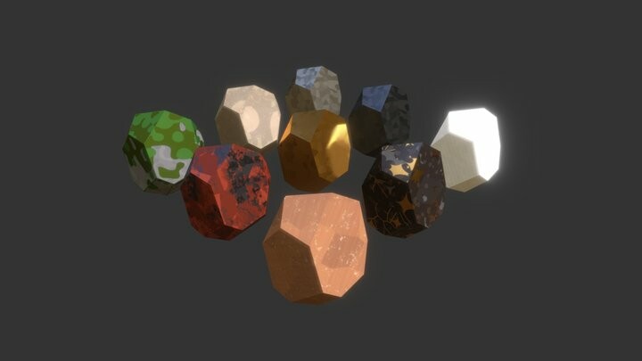 ArtStation - Stylized Procedural Textures Study